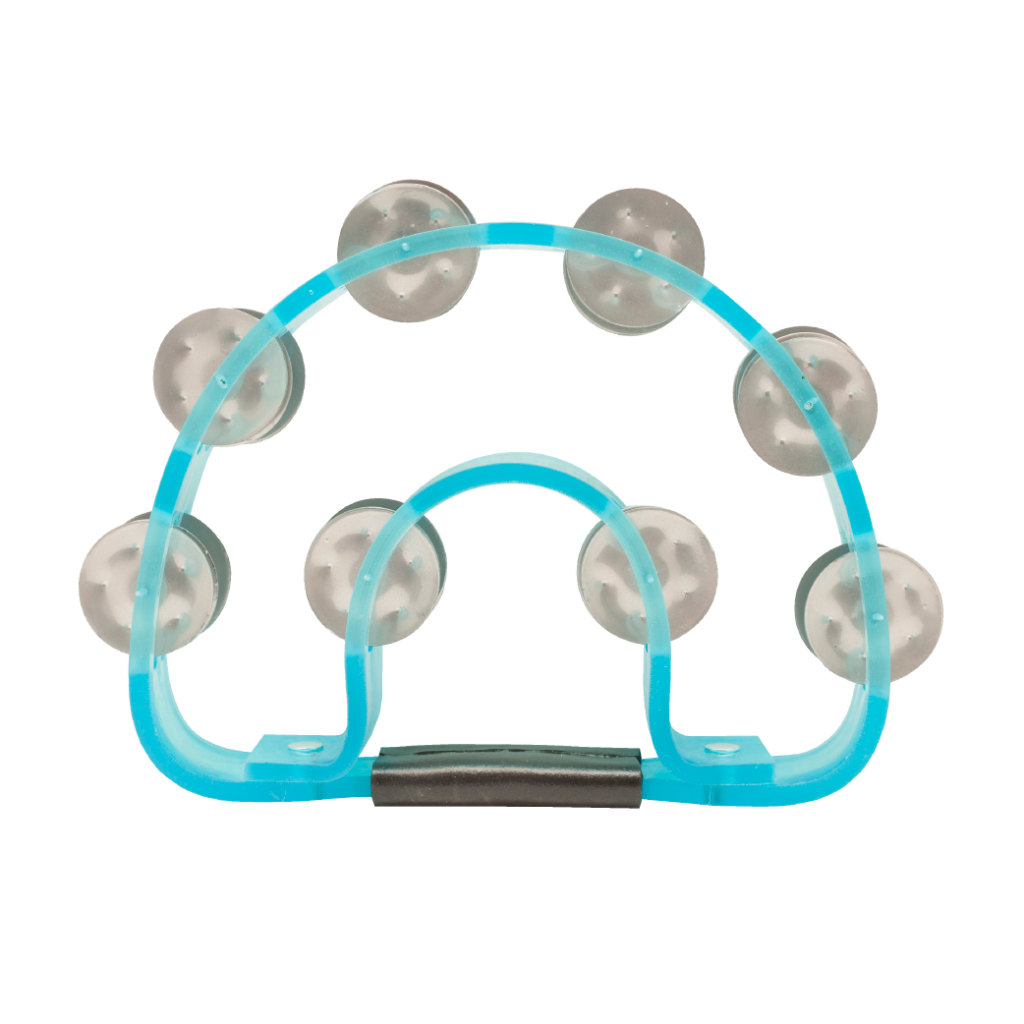 Pandero Media Luna Mediano Acrílico 8″ | Cuerdas Armónicas de México S.A.